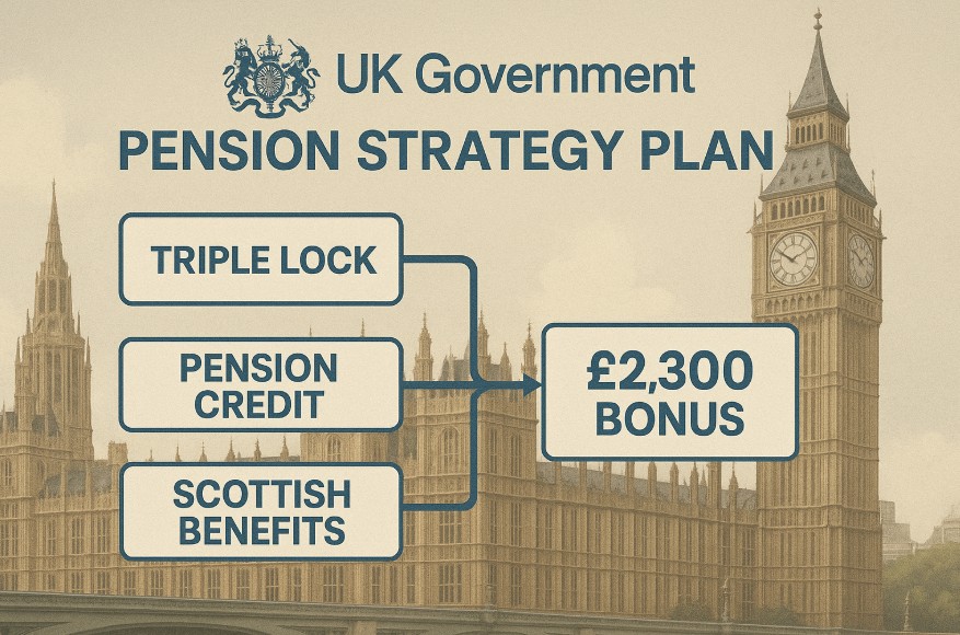 UK Pension Bonus 2025: £2,300 Boost Confirmed for Retirees