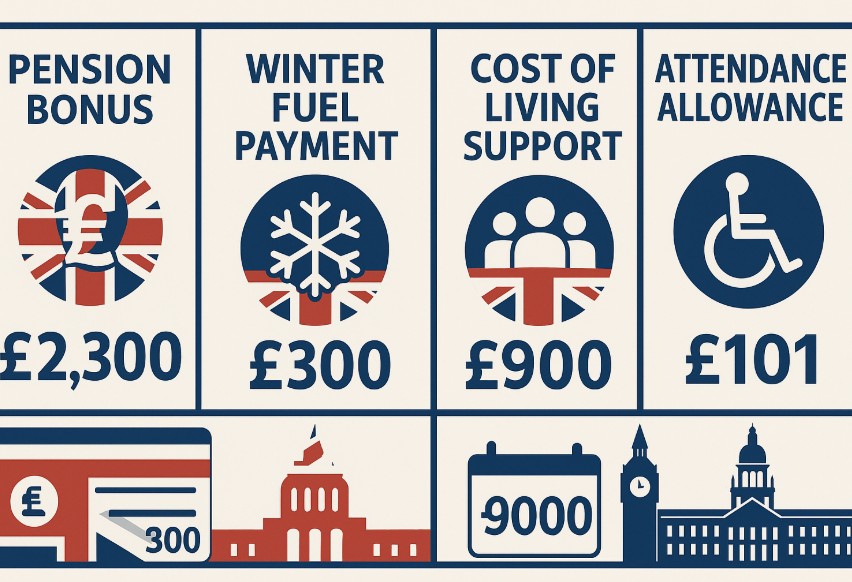 UK Pension Bonus 2025: £2,300 Boost Confirmed for Retirees