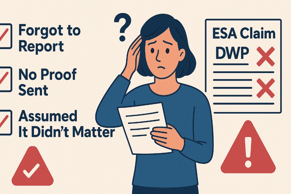 ESA Change of Circumstances: When, Why, and How to Notify DWP?