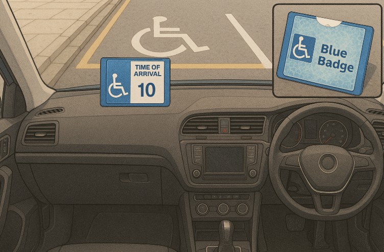 Can I Park on Double Yellow Lines With a Blue Badge? - UK Benefits