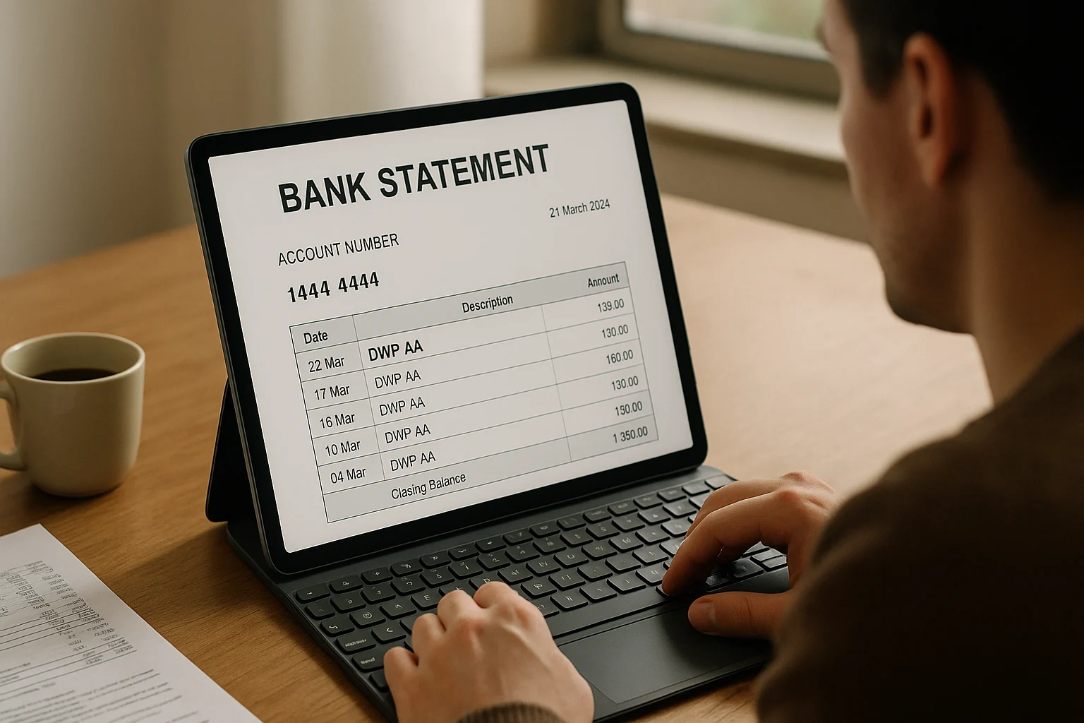 DWP AA on Bank Statement: What It Means and Why You’re Receiving It?