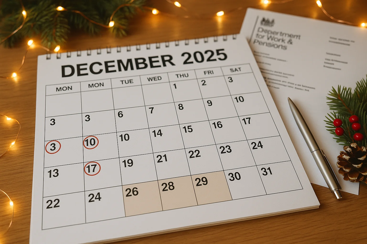 When Are DWP Christmas Payments Dates 2025? - UK Benefits